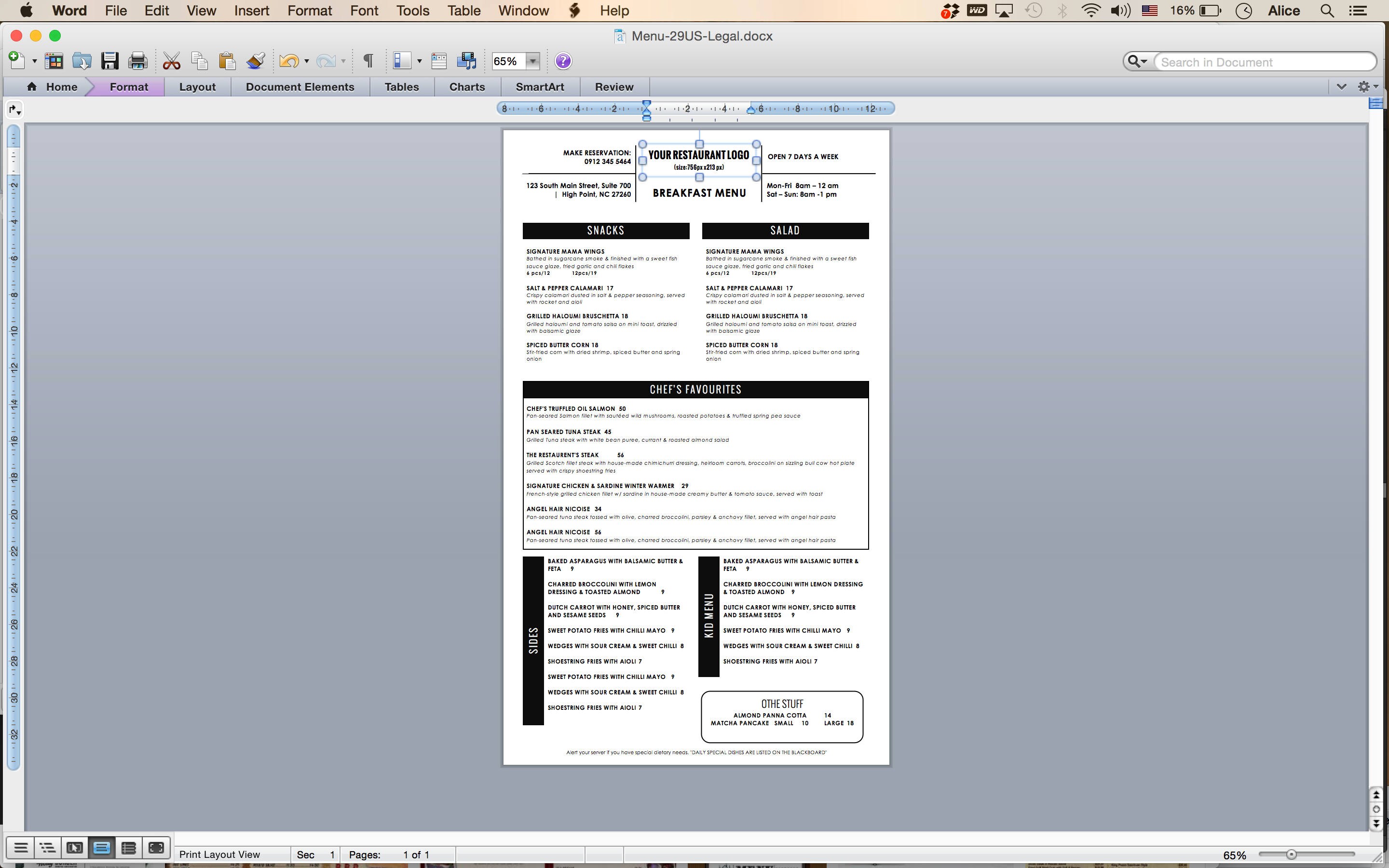 Canva Restaurant Menus,takeout Menus ,table Tents Bar Menus , Cafe ...