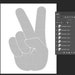 Peace Sign Hand Gesture Photo Collage,hand Gesture Photo Collage, Peace ...