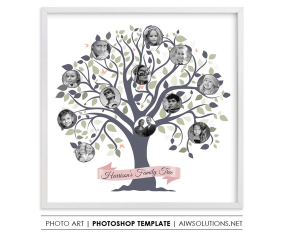 Modern Family Tree Template