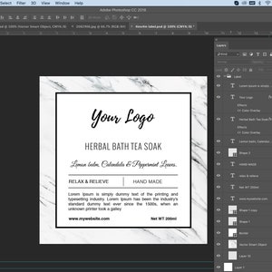 Stand up Pouch Label Template, Product Label Template, Candy Label ...