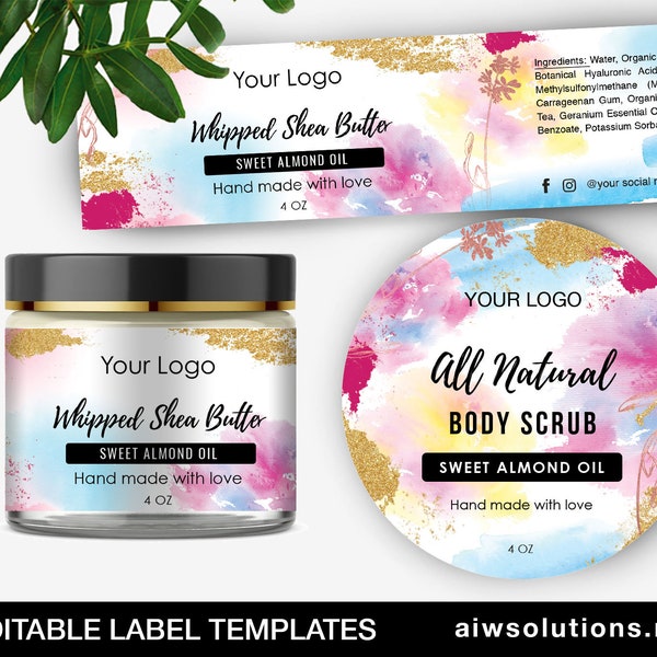 Body Oil Label - Etsy