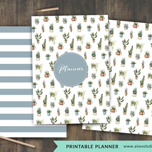 Printable JPG Planner Pages - Weekly Planner, Daily Planner, Monthly ...