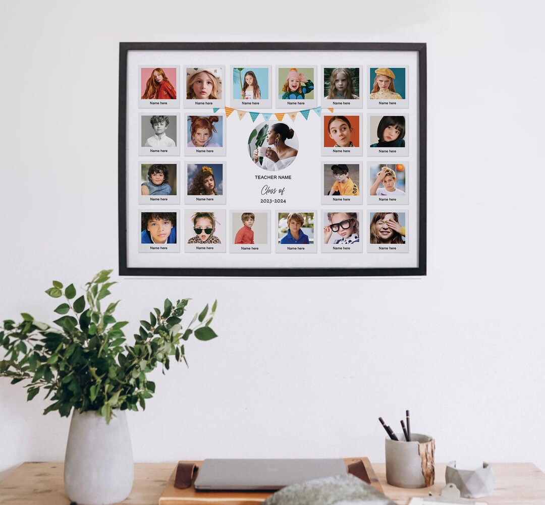 Kindergarten Class Photo,student Class Photo Collage,graduation Photo ...