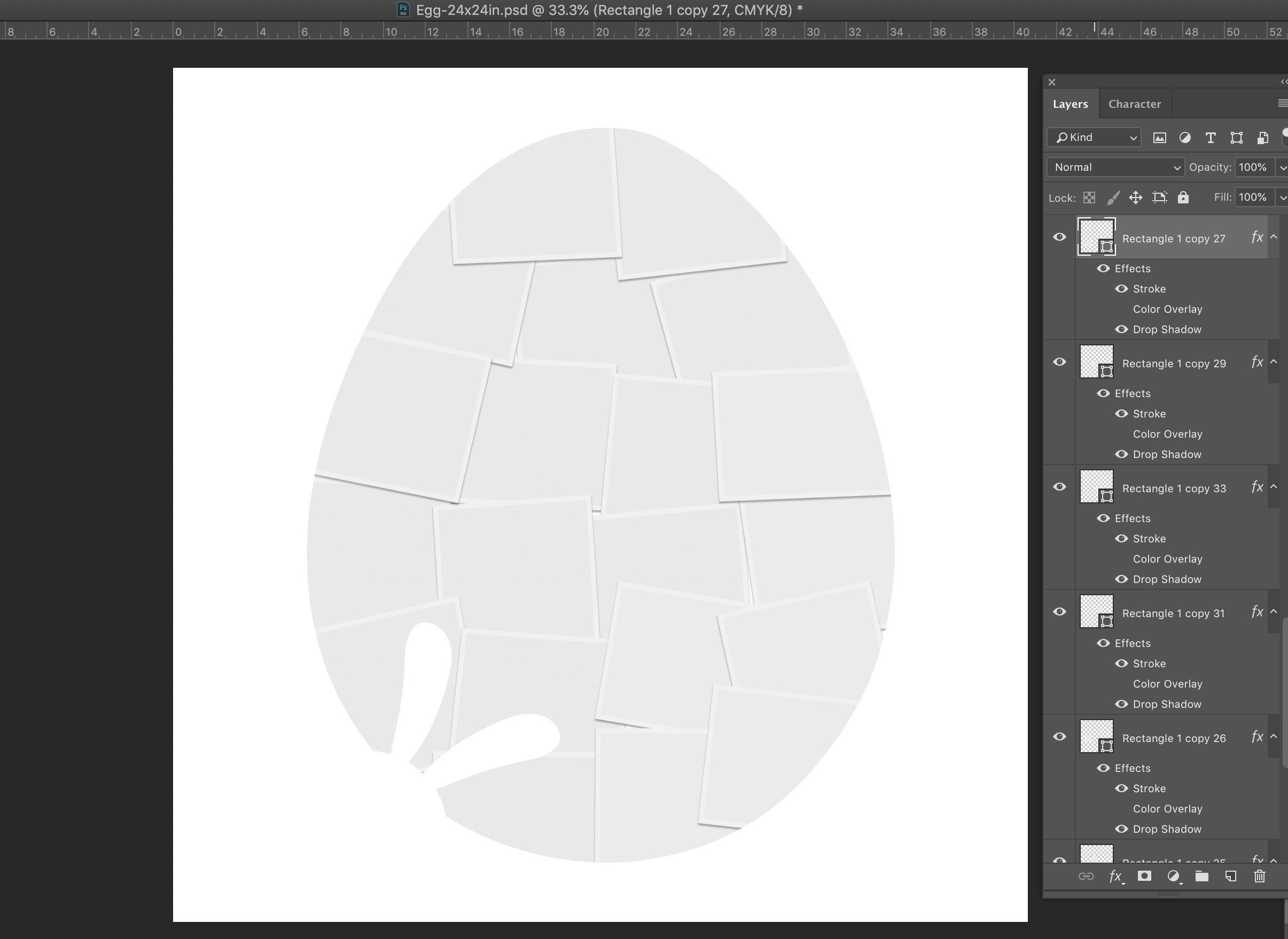 Egg Shape Photo Collage Easter Bunnies and Egg Shape Photo - Etsy
