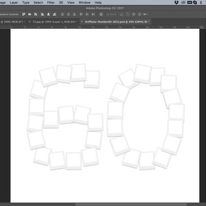 60th Birthday Photo Collage,number 60 Photo Collage ,60 Anniversary ...