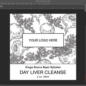 Editable Aromatherapy Label Template, Oil Label Template, Hibiscus ...