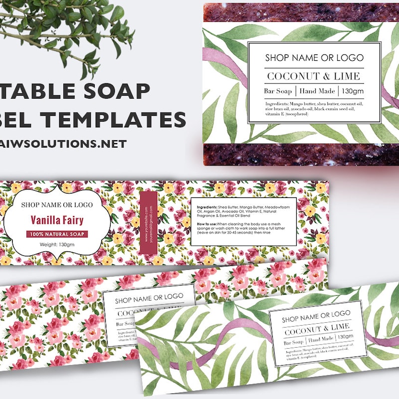 Handmade Soap Label - Etsy