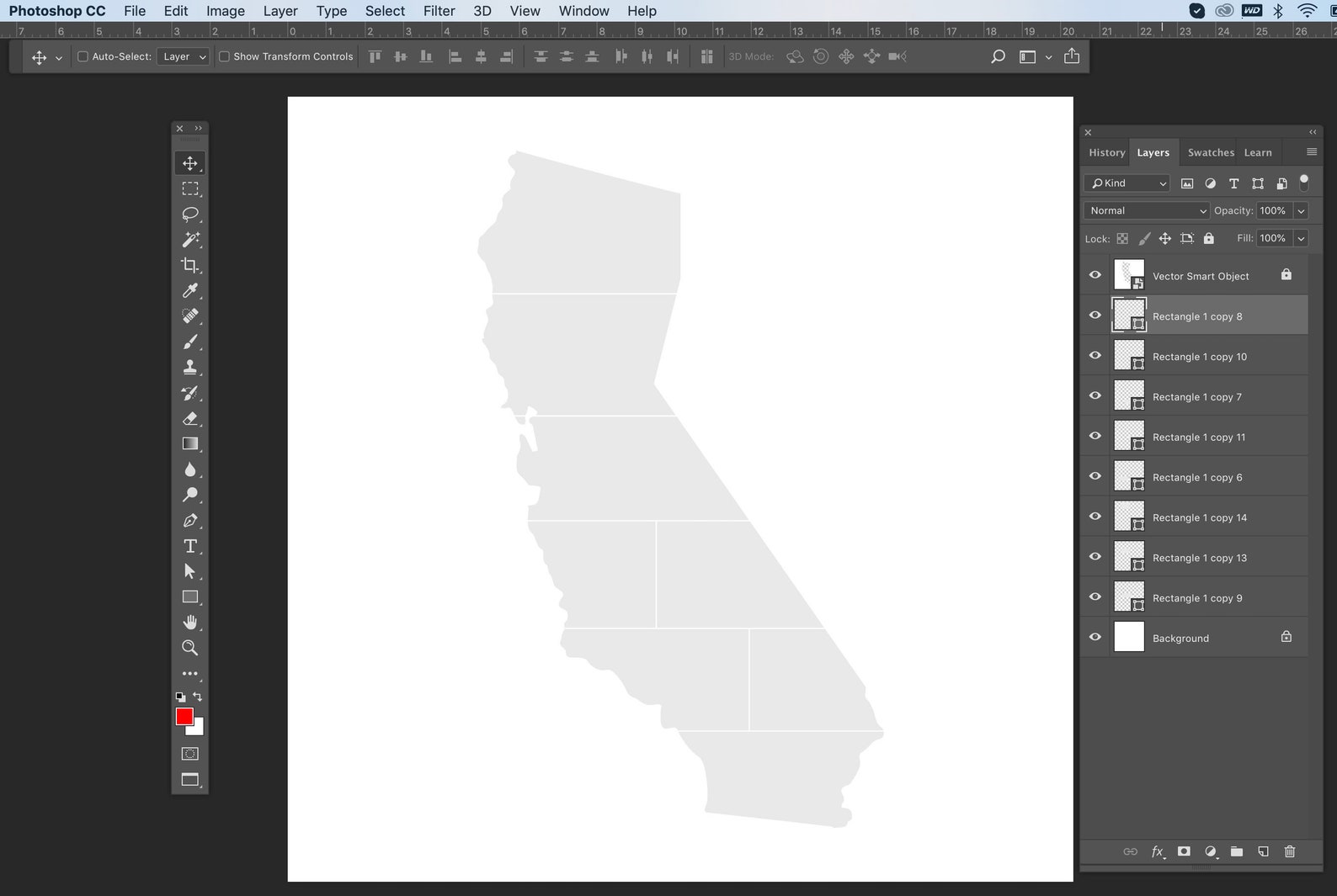 California Photo Collage Template, USA Storyboard Template, California ...