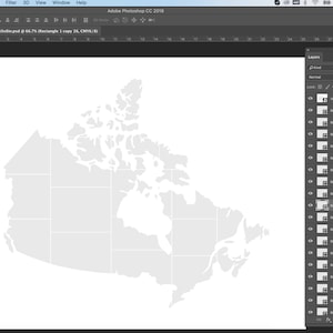 Canada Map Photo Collage Template, Canada Map Storyboard Template ...