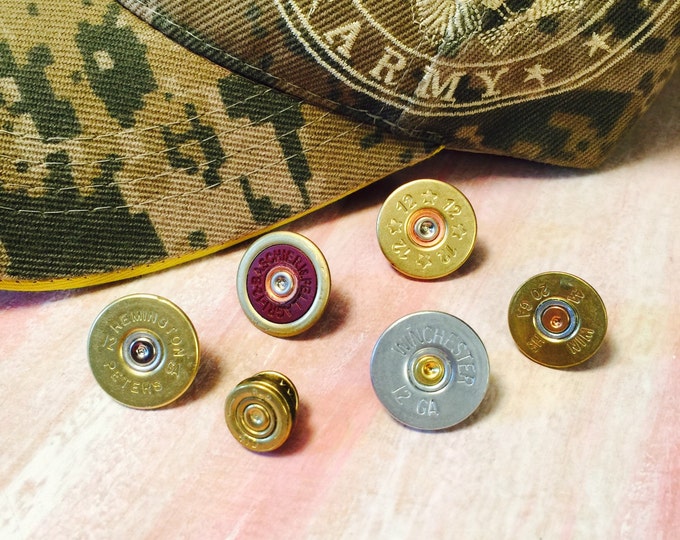 Shotgun Shell Hat Pins or Tie Tacks Fathers Day Gifts - Etsy
