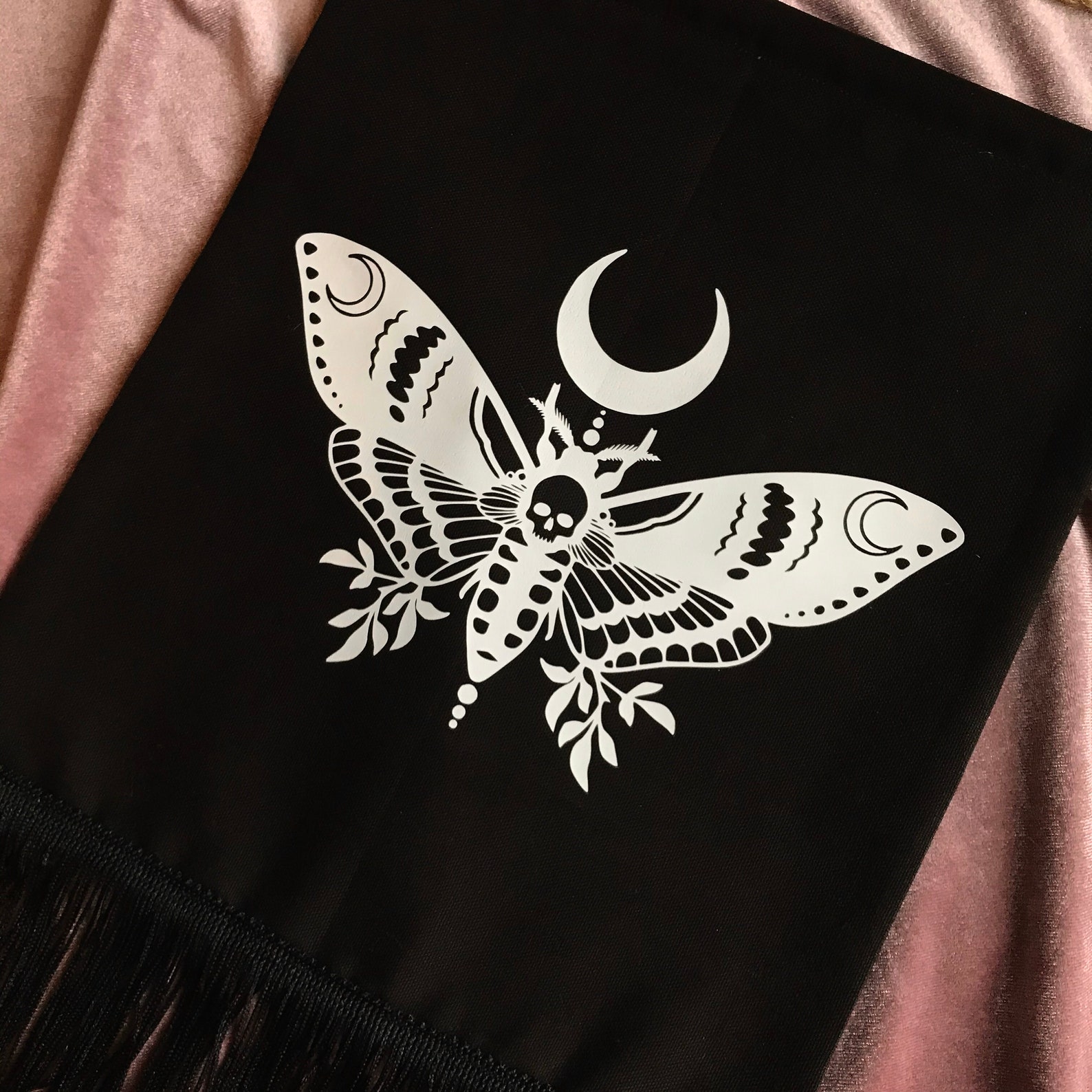 Death Moth Wall Banner - Etsy Canada