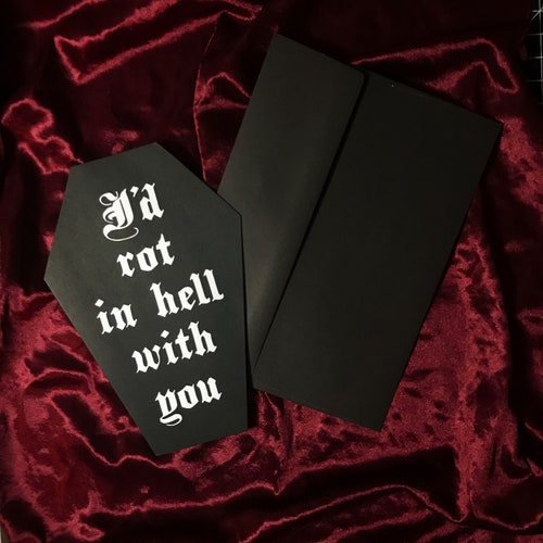 True Crime Greeting Card Valentine Anniversary Birthday | Etsy