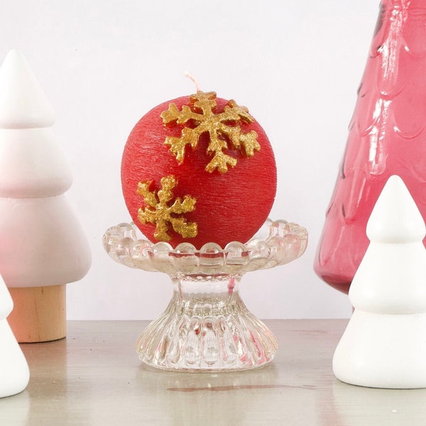 Snowball Candles - Etsy