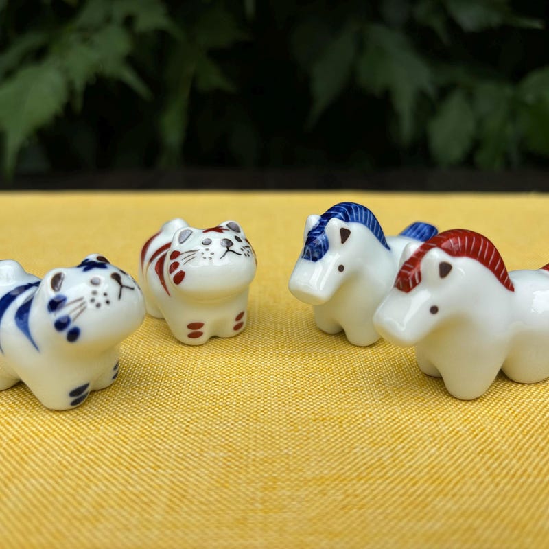 Ceramic Horse Miniature - Etsy