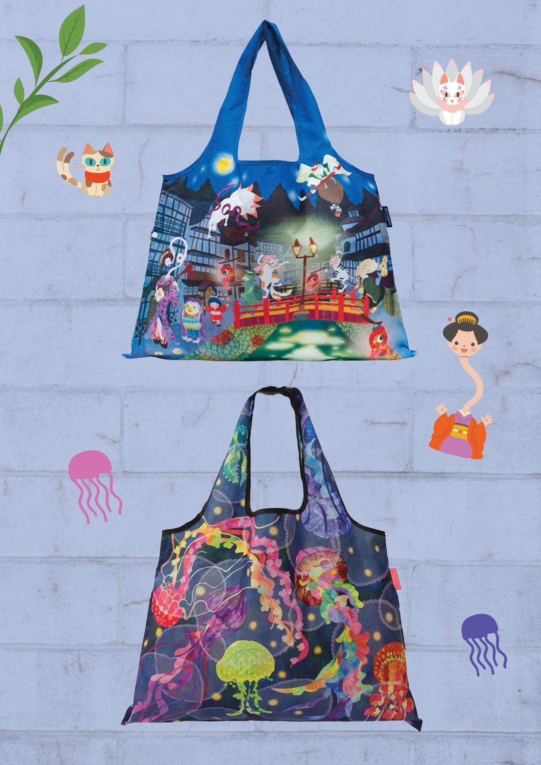 Foldable Shopping Bag, Reusable Grocery Bag, Market Bag, Eco-friendly ...