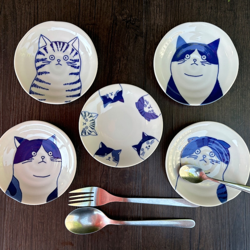 Cat Dinnerware Sets - Etsy