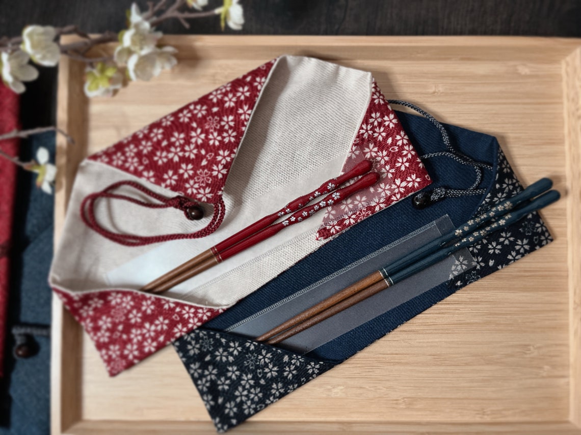 Portable Chopstick Case / Chopstick Pouch 24cm – Carrying Case for ...