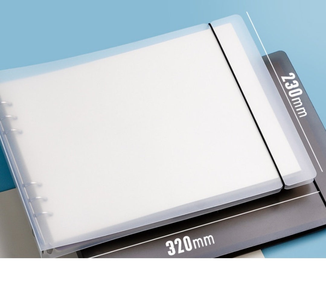 A4 Plastic Storage Covers Transparent or Black - Etsy