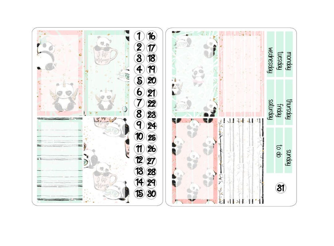 TN Regular Boxes Sticker Kits 2 - Etsy