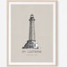 My Lighthouse Print, DIGITAL PRINT, I Am the Light of the World, Jesus ...