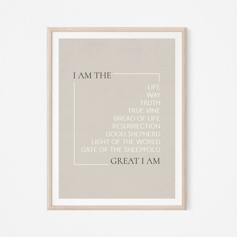 I Am Light of World - Etsy