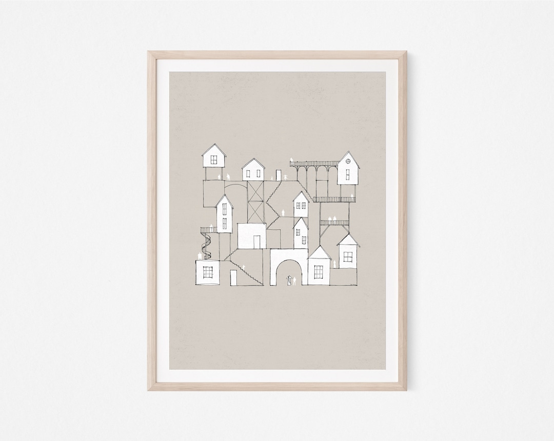 My Father's House, DIGITAL PRINT!, Many Rooms, Dwellings, Heaven ...