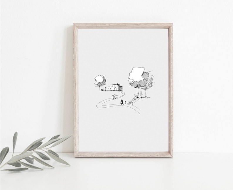 Prodigal Son Parable (luke 15:11-32), DIGITAL PRINT!, Jesus Art, Bible ...