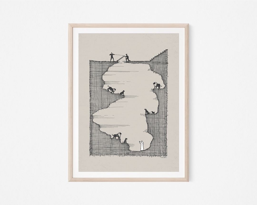 Daniel in the Lions' Den, DIGITAL PRINT!, Daniel 6, King Darius and ...