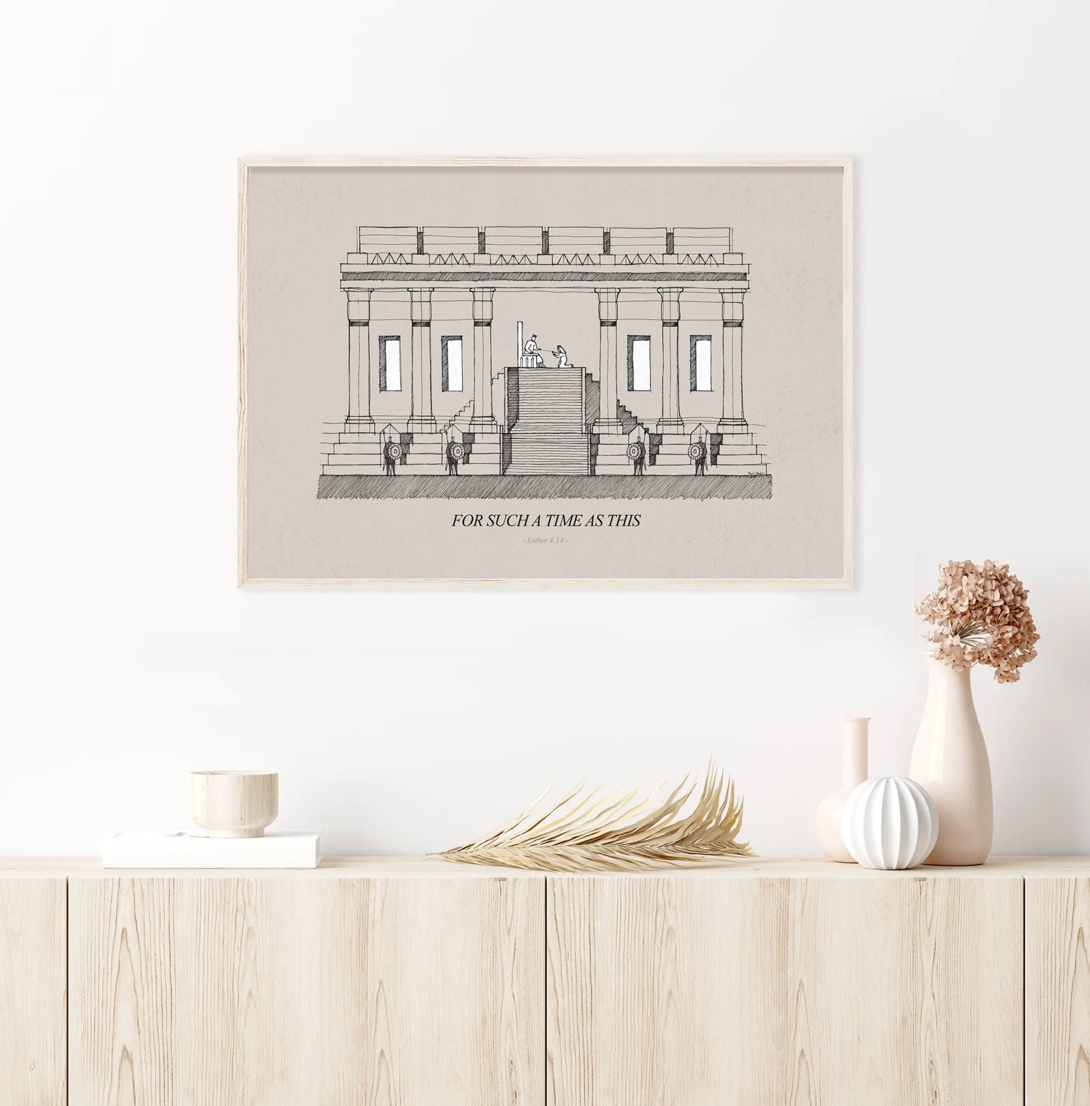 Esther, for Such a Time as This, DIGITAL PRINT, WALL Art, Jews, Persia ...