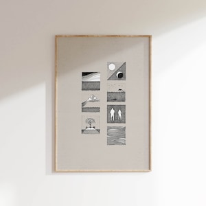 Genesis Art, DIGITAL PRINT!, Days of Creation, in the Beginning, Let ...