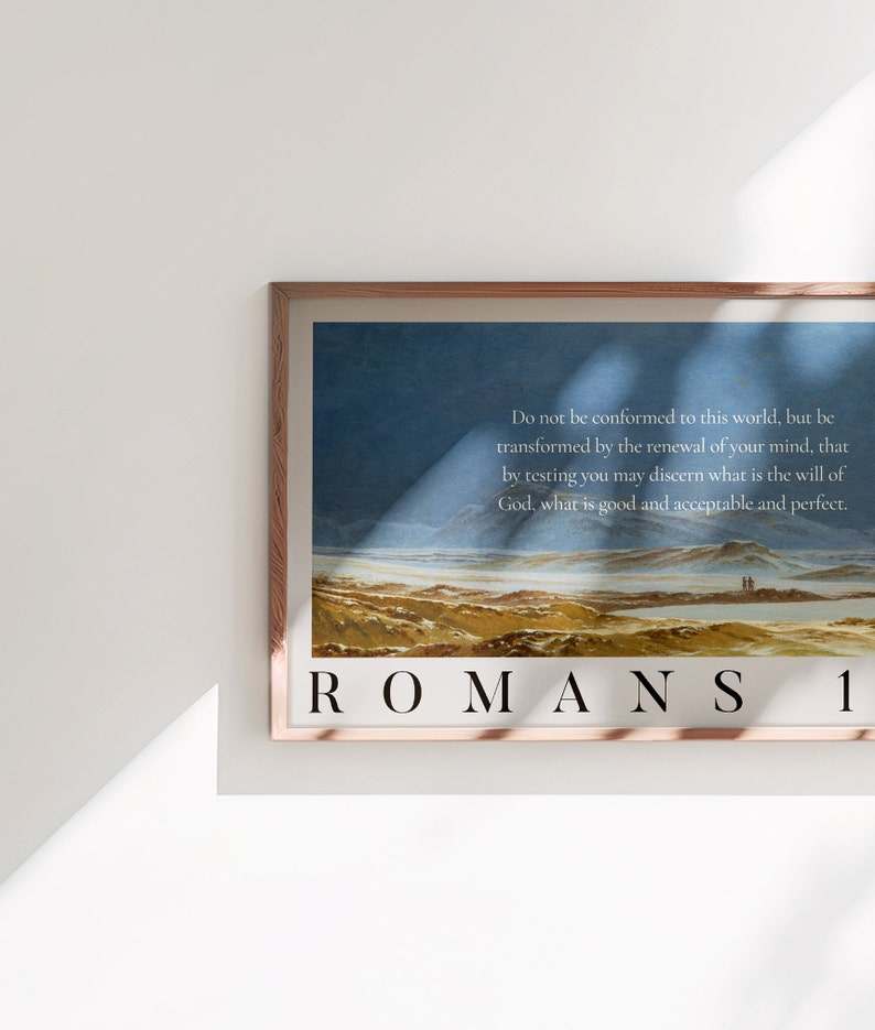 Bible Verse Frame TV Art, Set of 10, Verses Memorization, Scripture Art ...