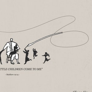 Let the Children Come to Me, Jesus Children, DIGITAL PRINT, WALL Art ...