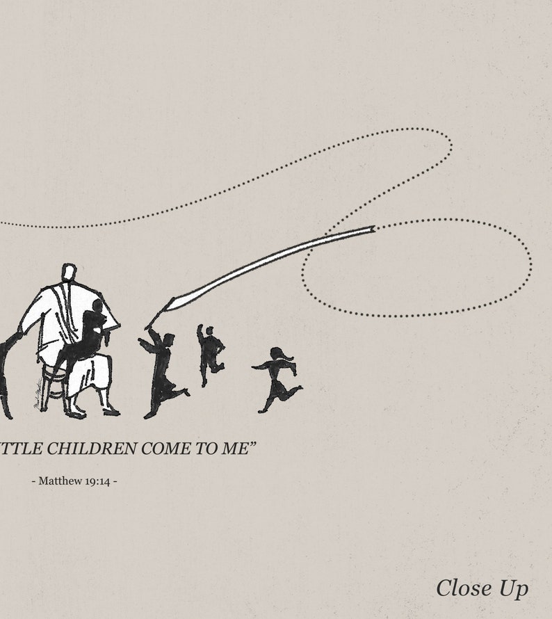 Let the Children Come to Me Jesus Children DIGITAL PRINT - Etsy