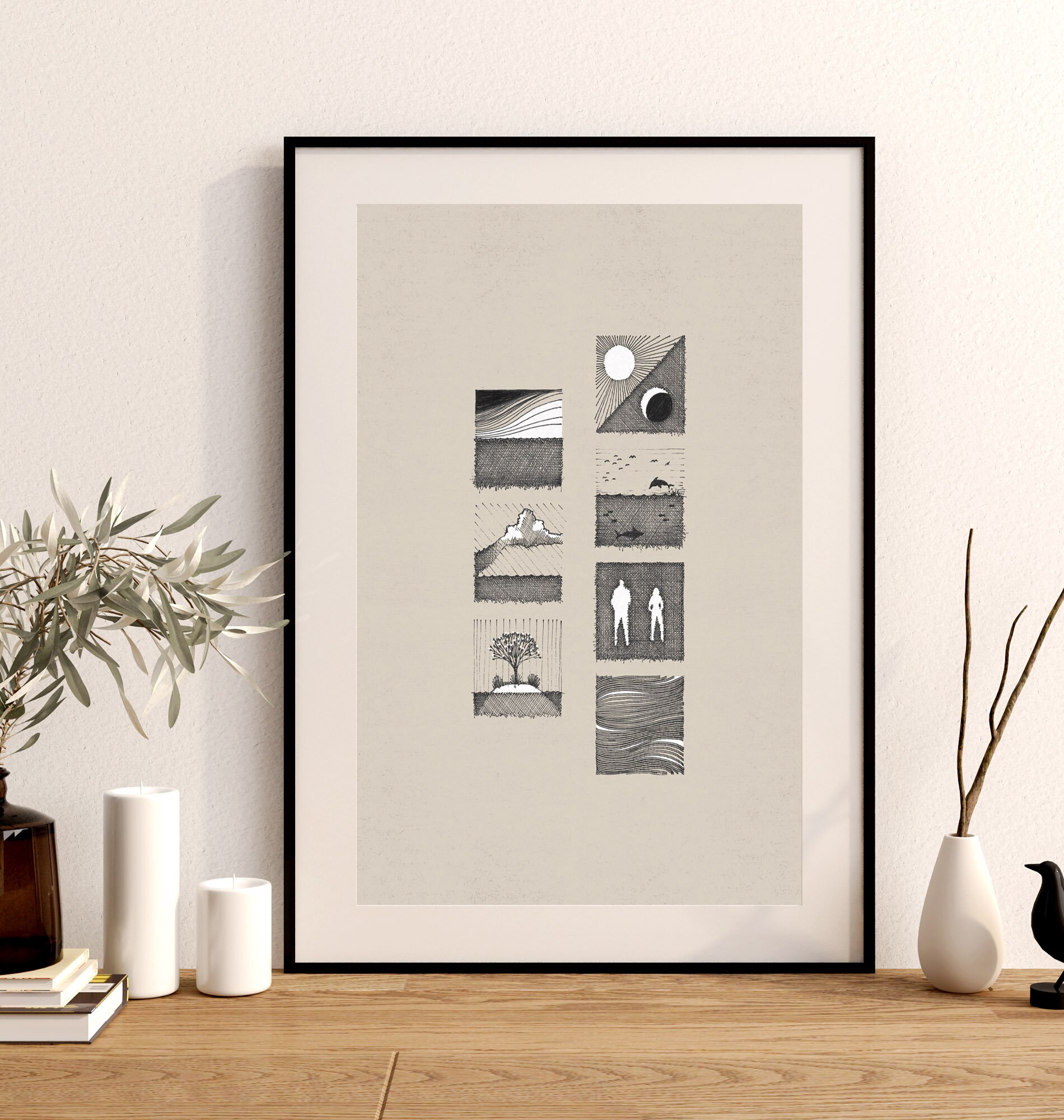 Genesis Art, DIGITAL PRINT!, Days of Creation, in the Beginning, Let ...