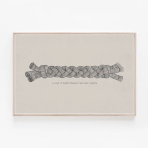 A Cord of 3 Strands, DIGITAL PRINT!, Ecclesiastes 4:12, Bible WALL Art ...