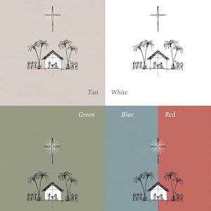 Jesus Mary & Joseph Christmas Nativity Print, DIGITAL DOWNLOAD ...