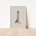 My Lighthouse Print, DIGITAL PRINT, I Am the Light of the World, Jesus ...