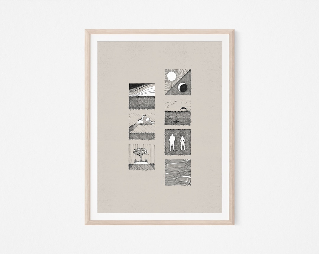 Genesis Art, DIGITAL PRINT!, Days of Creation, in the Beginning, Let ...