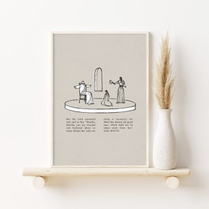 Mary and Martha Art, DIGITAL PRINT!, Jesus Art, Jesus Teaching, Faith ...
