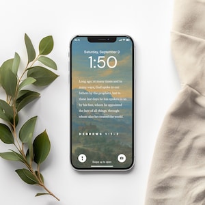 Bible Verse Wallpaper Background, 20 Pack, Christian Lockscreen Phone ...