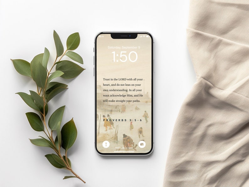 Bible Verse Wallpaper Background, 20 Pack, Christian Lockscreen Phone ...