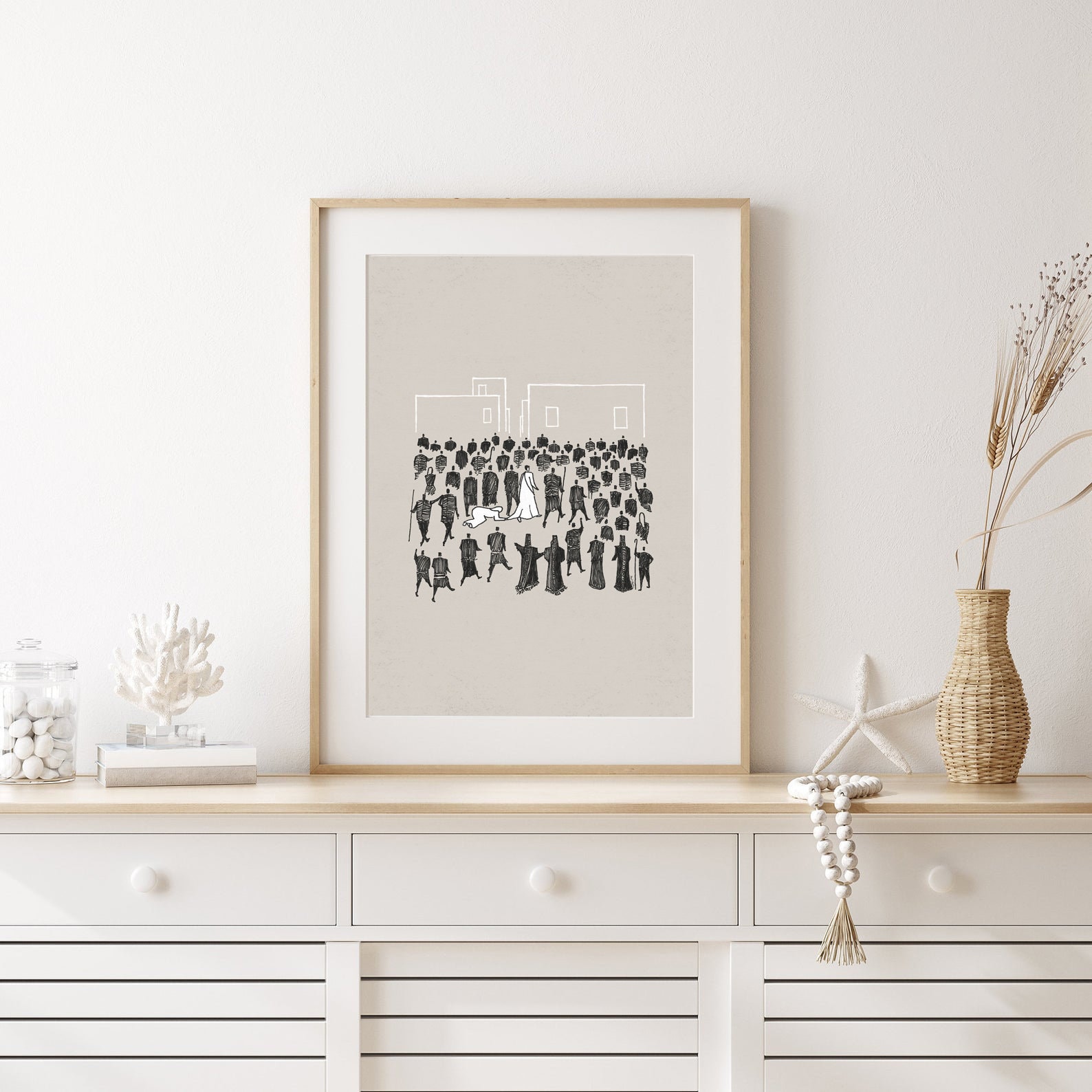Woman Healed, DIGITAL PRINT, Fringe of Jesus Garment, Hem of Robe ...
