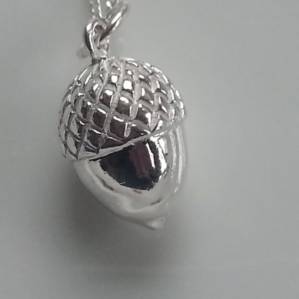 Acorn Necklace - Etsy