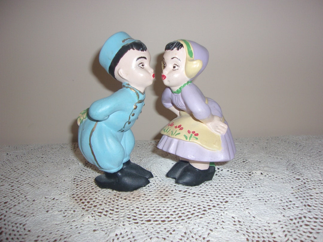 Dutch Kissing Figurines - Etsy