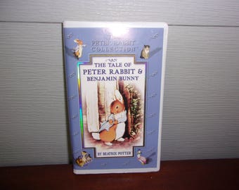 The Tale of Peter Rabbit & Benjamin Bunny by Beatrix Potter Color VHS ...