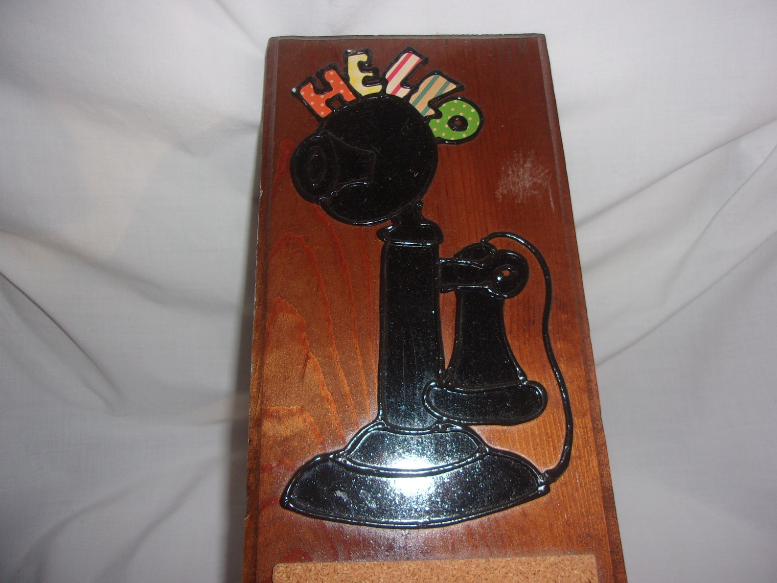 Vintage Solid Wood Message Board | Etsy