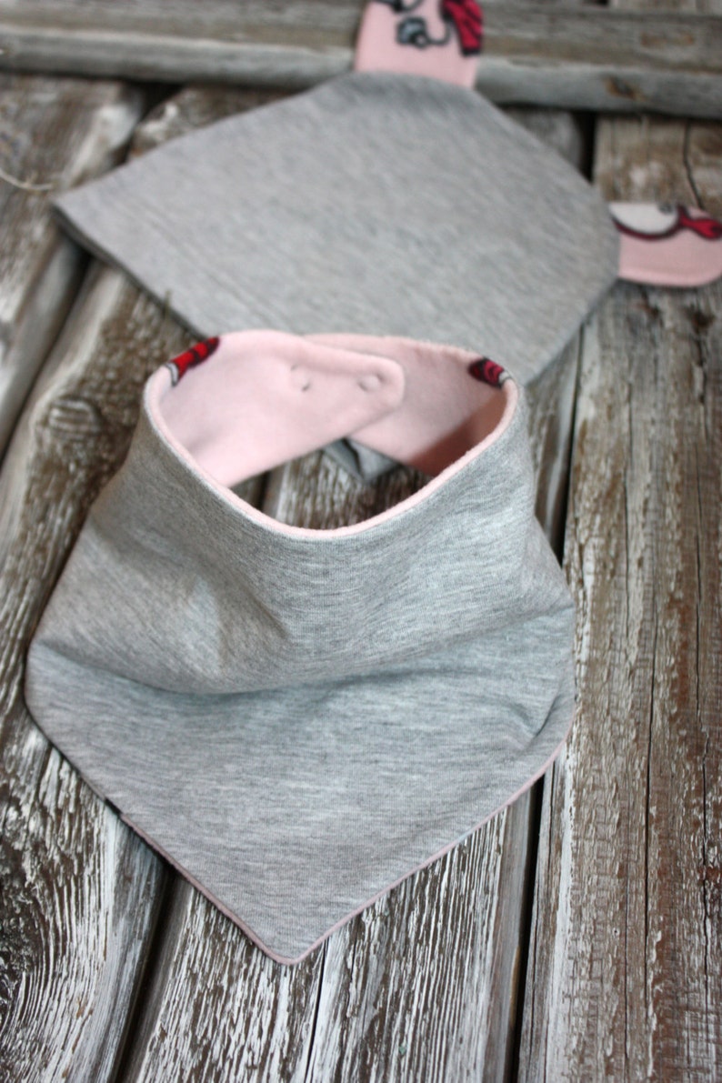 Hat with ears. Bandana Bib. Fleece Vest Bandana. | Etsy