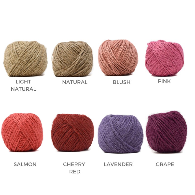 GANXXET Hemp Cord Hemp Twine Organic Hemp Yarn True Hemp - Etsy