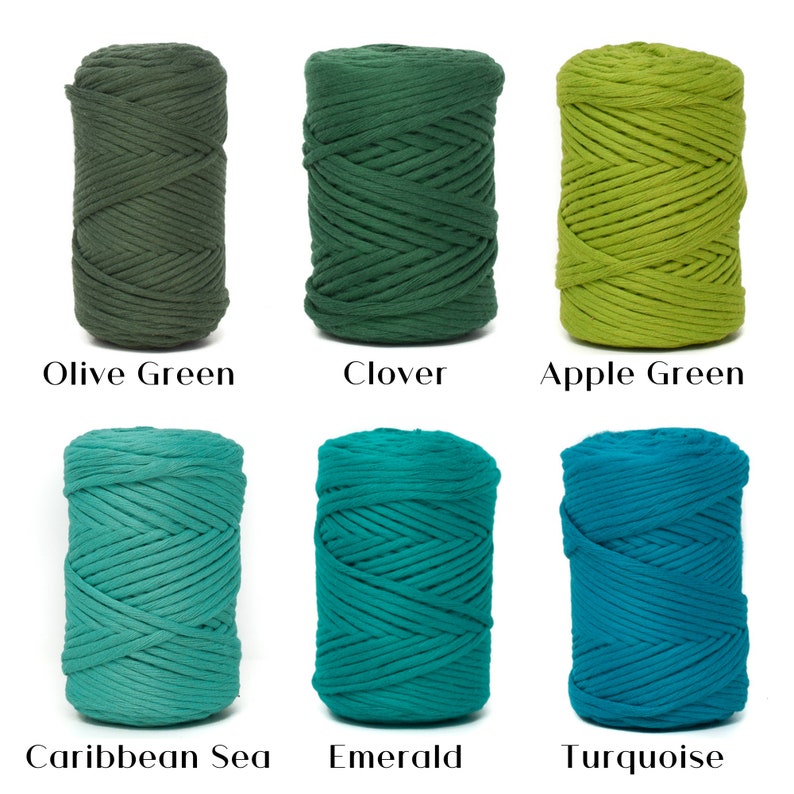 Cotton Viscose Roll 4mm Single Strand 328 Ft Macrame - Etsy