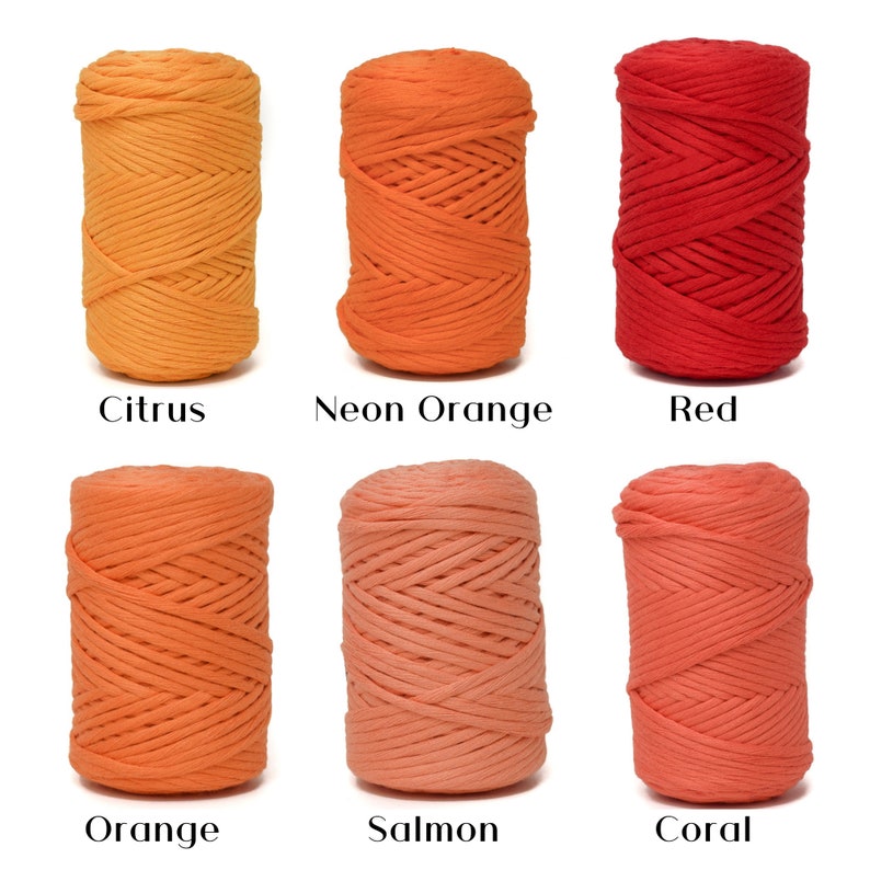 Cotton - Viscose Roll - 4mm Single Strand 328 Ft ; Macrame Earrings ...